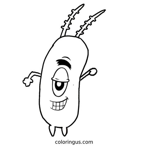 Spongebob Plankton Coloring Pages My Xxx Hot Girl