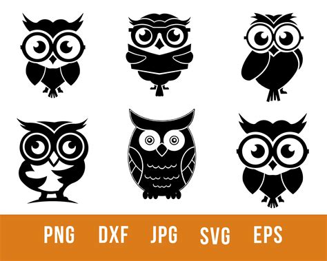 Owl Svg Owl Png Owl Clipart Birds Svg Cute Owl Svg Owl Etsy
