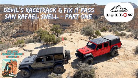 Devils Racetrack And Fix It Pass San Rafael Swell Green River Utah