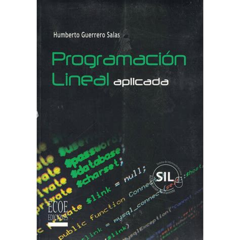 Programación Lineal Aplicada Sil