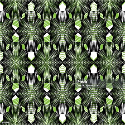 Continuous Vector Pattern Graphic Lines Decorative Abstract Stock