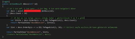 Mvc Pagination Pagedlist With Ajax Veritabanı And Yazılım Geliştirme