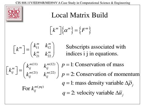 Ppt Quasi 1d Finite Element Method For Isothermal Flow Of Ionized Gas Through A Nozzle