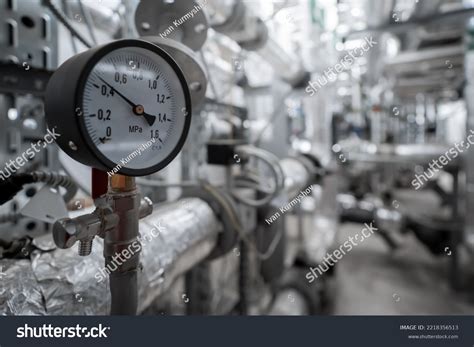 Manometer Working Pipe Pressure Sensor Selective Stock Photo 2218356513 Shutterstock