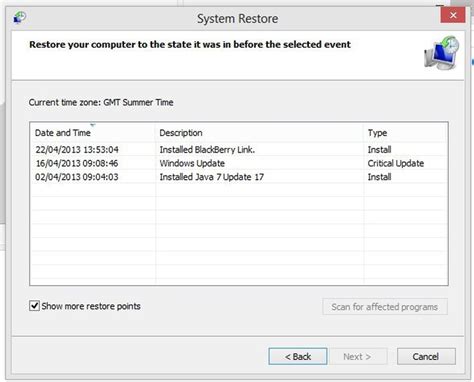 How To Use System Restore In Windows 8 Tech Advisor