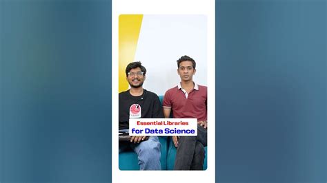 Must Know Data Science Libraries Pandas Numpy Matplotlib Youtube