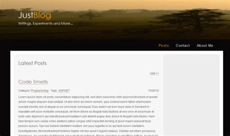 How To Create A Simple Blog Using ASP NET MVC Part I Simple Blog Blog Creating A Blog