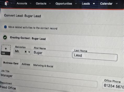 How To Convert A Lead In Sugarcrm Sugabyte