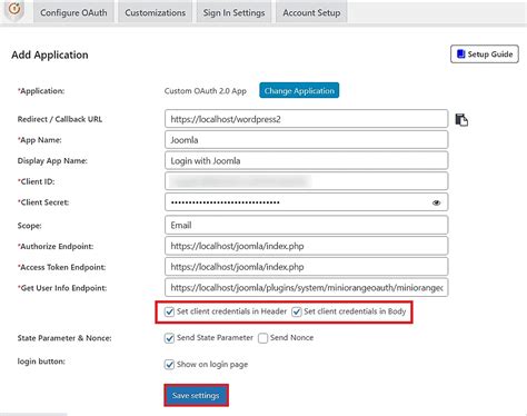 Joomla Single Sign On SSO WordPress OAuth Joomla SSO