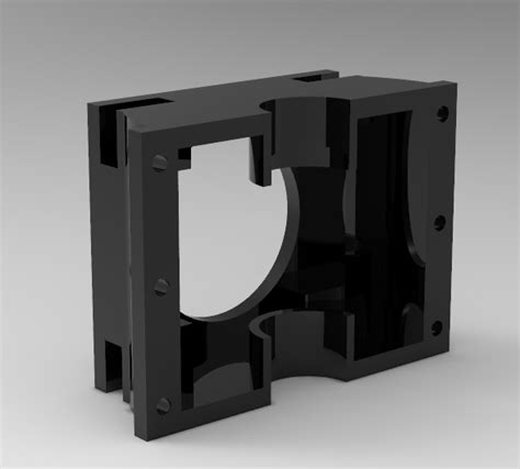 Autodesk Inventor 3d Cad Model Of Crank Case Top Thousands Of Free Autocad Drawings