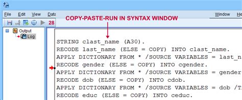 Spss Clone Variables Tool Spss Clone Variables Tool