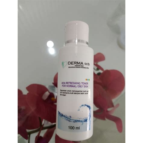 Jual Derma Scb Aha Refreshing Toner For Normaloily Skinot Shopee