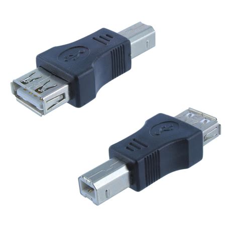 Usb 20 Coupler Usb A Female Socket To B Type Male Plug Printer Cable