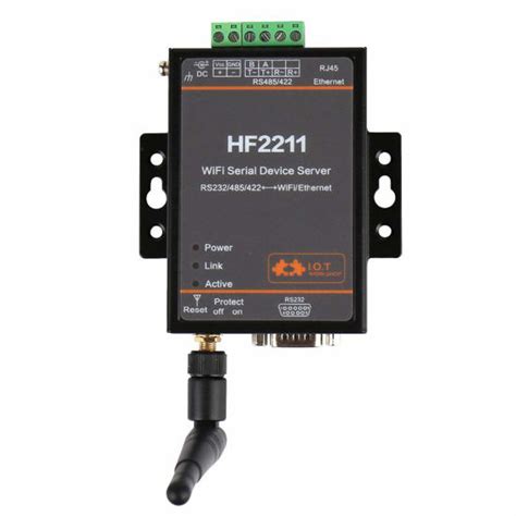 GetUSCart Industrial Modbus WiFi Serial Port Device Server RS RS RS To WiFi Ethernet
