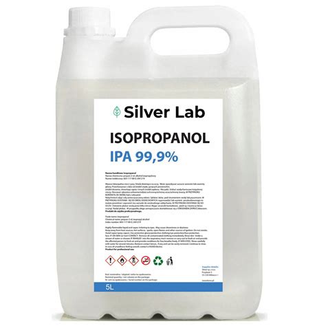 Ipa Isopropylalkohol Izopropanol 99 9 5l B2b Beautiona