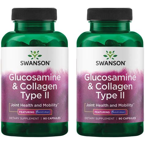 Swanson Glucosamine And Collagen Type Ii Joint Support Health