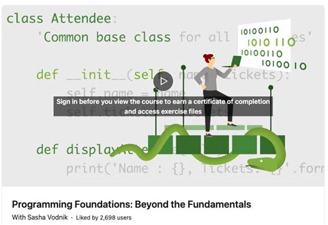 Free Certificate Courses Diplom And More Programming Foundations Beyond The Fundamentals