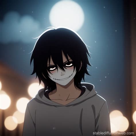 Jeff The Killer Anime Inquiry Stable Diffusion Online