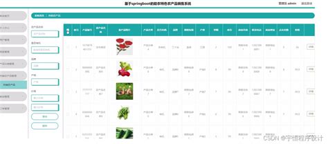 Javaphpnodejspython的助农特色农产品销售系统【2024年毕设】 Csdn博客