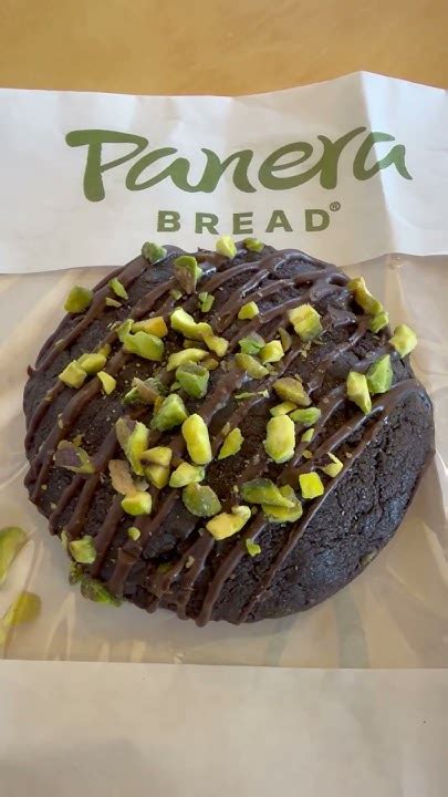 New Sweet Treat Dubai Chocolate Cookie With Pistachios From Panera