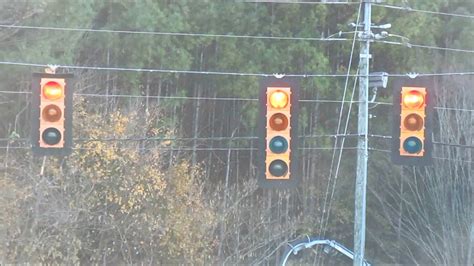 Incandescent Siemens Traffic Lights Youtube