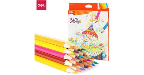 ფერადი ფანქარი Deli 24 ფერი · საკანცელარიო