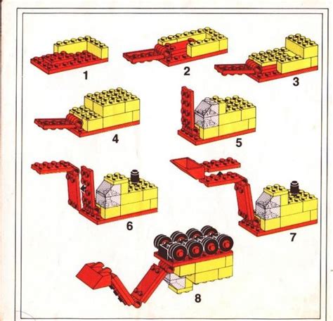 Mini Wheel Construction Set Instrucciones Instrucciones LEGO y catálogos de la biblioteca