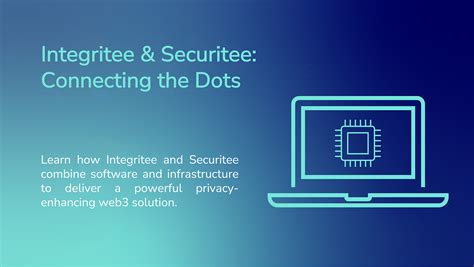 Integritee And Securitee Connecting The Dots By Integritee Network Integritee Network Medium