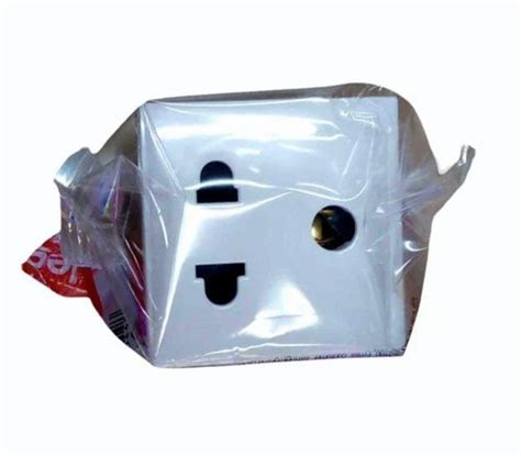 Polycarbonate Electrical 3 Pin Socket White At 40 Piece In Siliguri ID 2852889867312