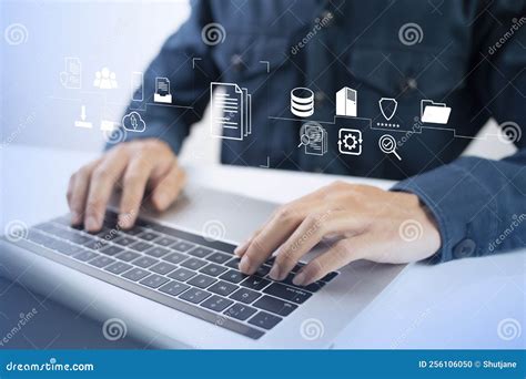 Document Management System Online Document Database And Automated Processes To Manage Files And