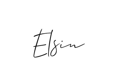 76 Elsin Name Signature Style Ideas Creative Autograph