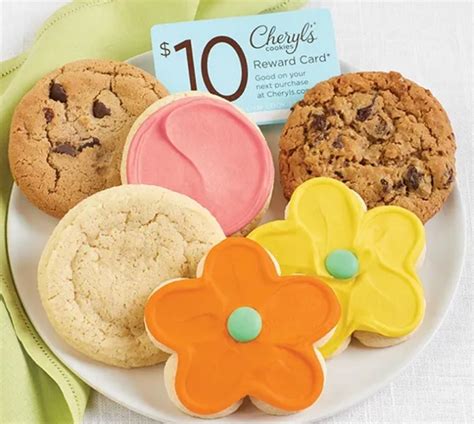 Cheryls Cookie Sampler 9 99 Shipped 10 Reward Card