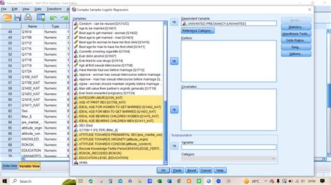 How To Conduct Logistics Regression Multivariate Analysis On Spss