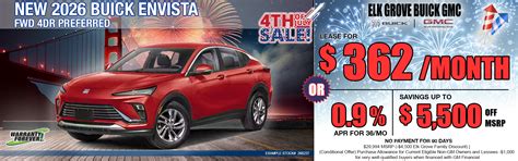 New 2026 Buick Envista Elk Grove Buick Gmc Specials Elk Grove Ca