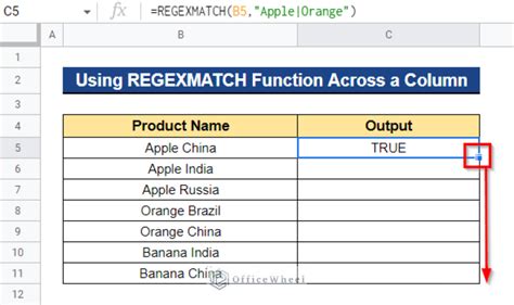 Use REGEXMATCH Function For Multiple Criteria In Google Sheets