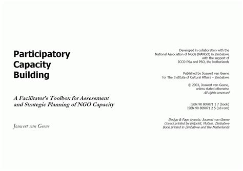 toolbox participatory capacity building sportanddev