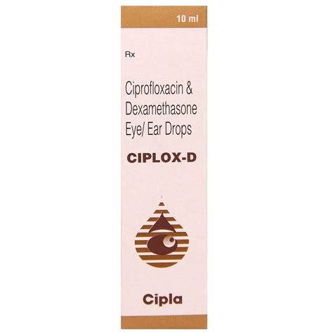 Ciplox D Eye Ear Drop 10ml