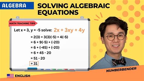 HOW TO TEACH SOLVING ALGEBRAIC EQUATIONS YouTube