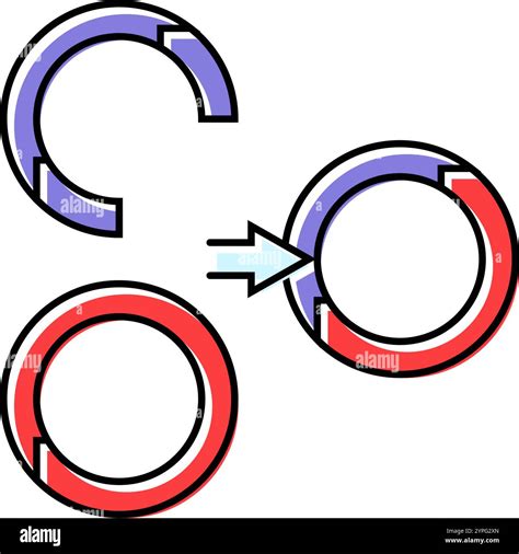 Protein Synthesis Cryptogenetics Color Icon Vector Illustration Stock