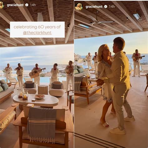 Chiefs Heiress Gracie Hunt Celebrates Dad Clarks 60th Birthday With