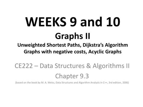 Ppt Ce222 Data Structures And Algorithms Ii Chapter 93 Powerpoint