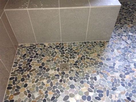 Sliced Bali Ocean Pebble Tile Pebble Tile Shower Pebble Tile Shower