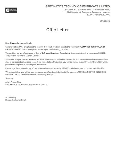 Softwaredeveloper Intern Divyanshu Kumar Singh