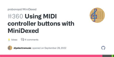 Using MIDI Controller Buttons With MiniDexed Probonopd MiniDexed Discussion GitHub