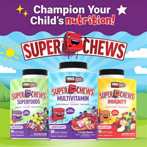 Multivitamin Super Chews Force Factor