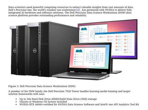 Dell Data Science Workstation With Gpus Dell Powerscale Key