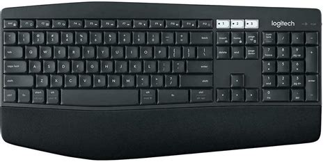 Logitech K850 Wireless Bluetooth Keyboard Pc Mac Chrome Unifying