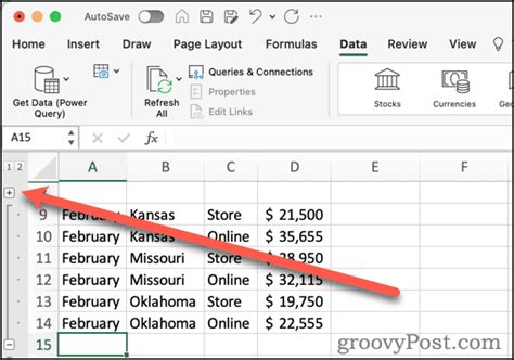 How To Nest Or Group Rows In Excel
