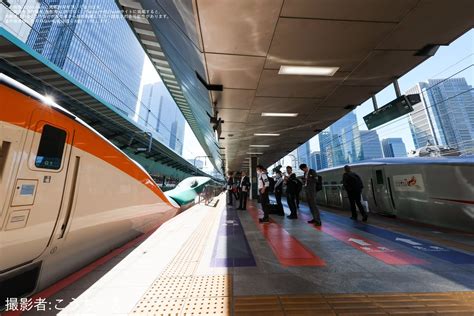 2nd Train 【jr東】e8系g1編成とe5系u46編成が併結して東京駅へ初入線の写真 Topicphotoid 81357