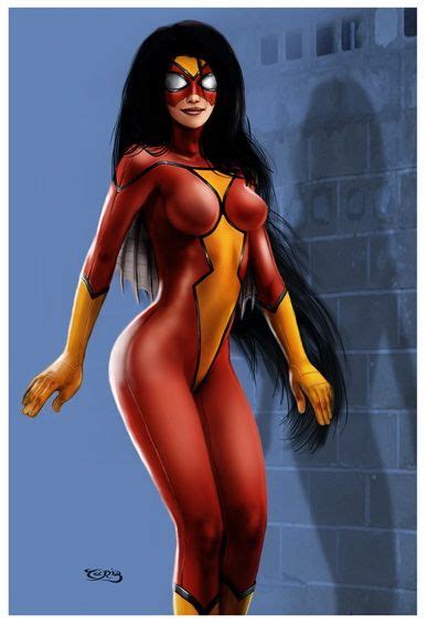 Foto Spider Woman Pinup Fan Art